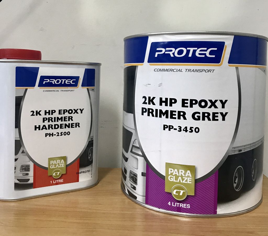 Protec 3450/2500 Epoxy Etch Primer 1lt Kit - Automotive Paint Supplies