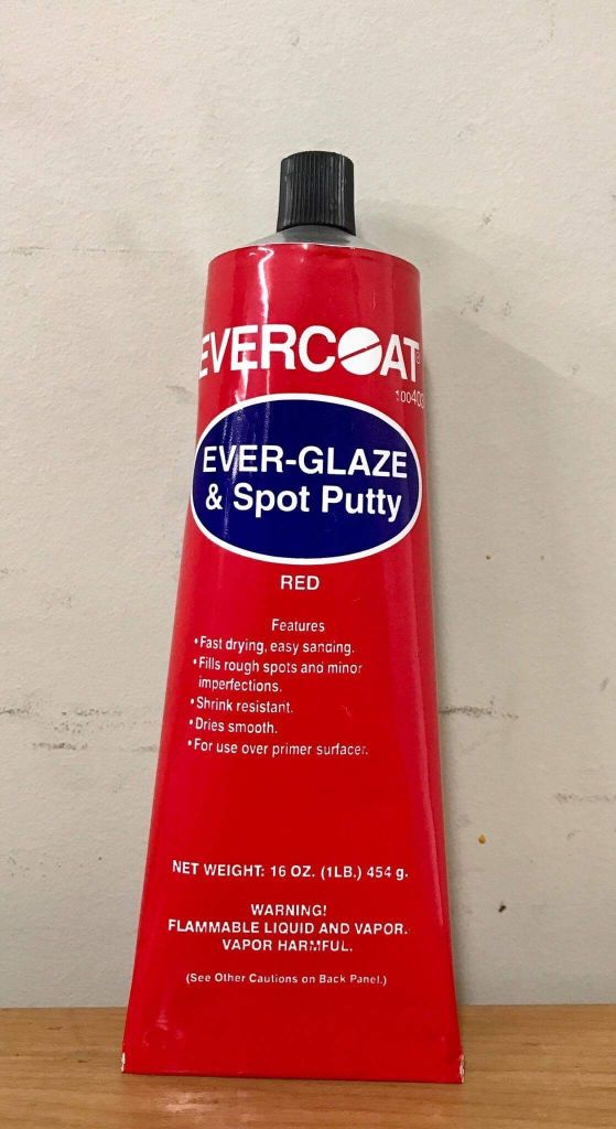 Evercoat Ever-Glaze Tube Spot Putty 1lb - Automotive Paint Supplies