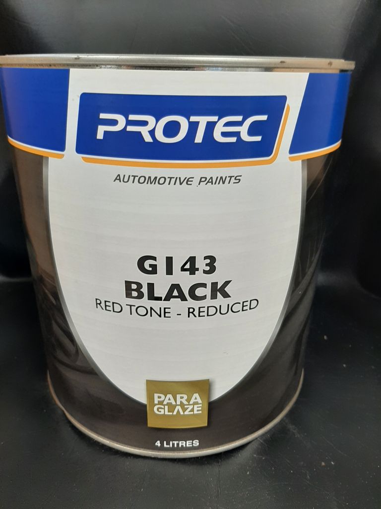 PARAGLAZE G143 BLACK 4L - Automotive Paint Supplies