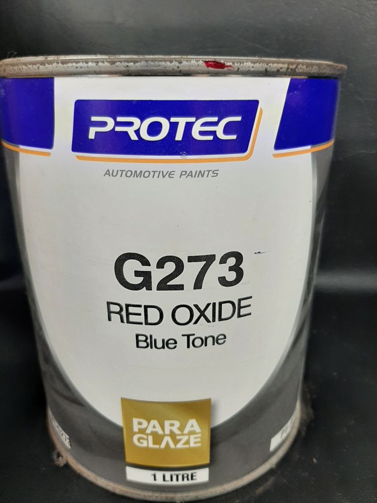 PARAGLAZE G273 RED OXIDE 1L - Automotive Paint Supplies