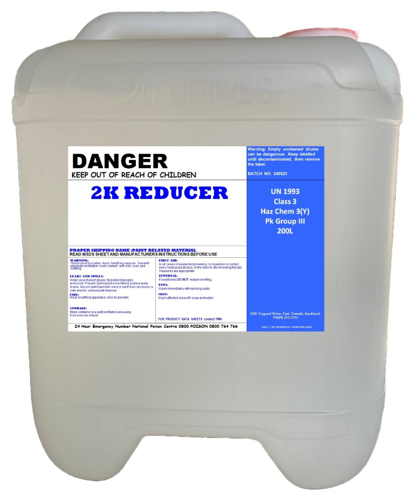 2K Reducer 20 litre - Automotive Paint Supplies