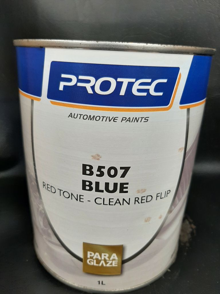 PARAGLAZE B507 BLUE 1L - Automotive Paint Supplies